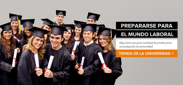 Tablas de Tamaños y Colores - Colores Académicos – Graduacion